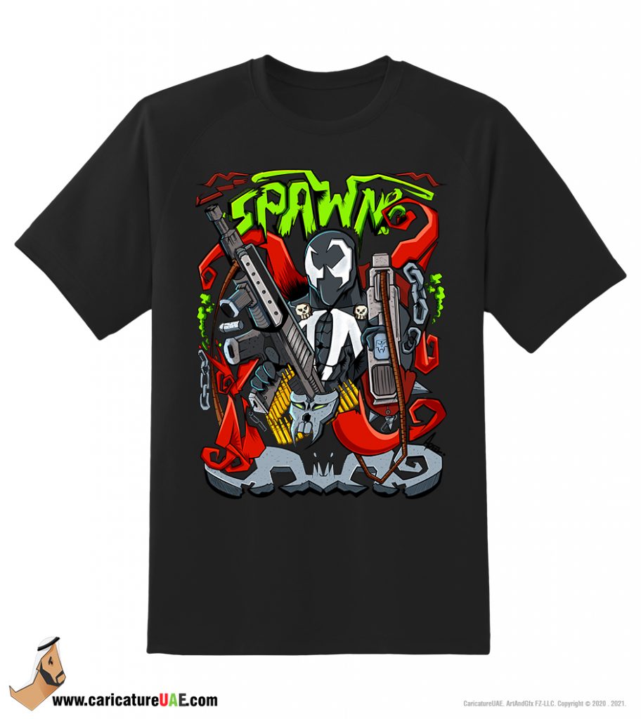 Spawn T-Shirt - Caricature Shop